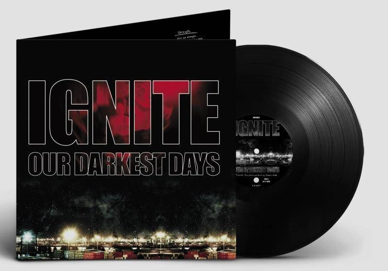 IGNITE Our Darkest Days BLACK LP - Sklep internetowy Winylownia.pl