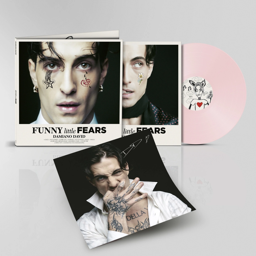 DAMIANO DAVID Funny Little Fears LP PINK + AUTOGRAF! - Sklep ...