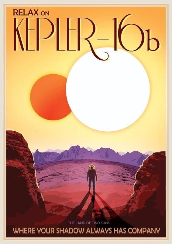 Kepler 16b PLAKAT - Winylownia.pl online Record Store